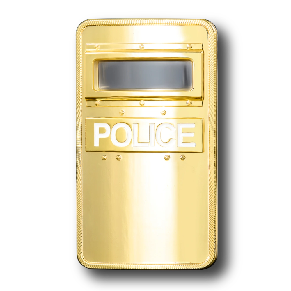 SWAT Riot Shield Coin (with Acrylic Window) - 002