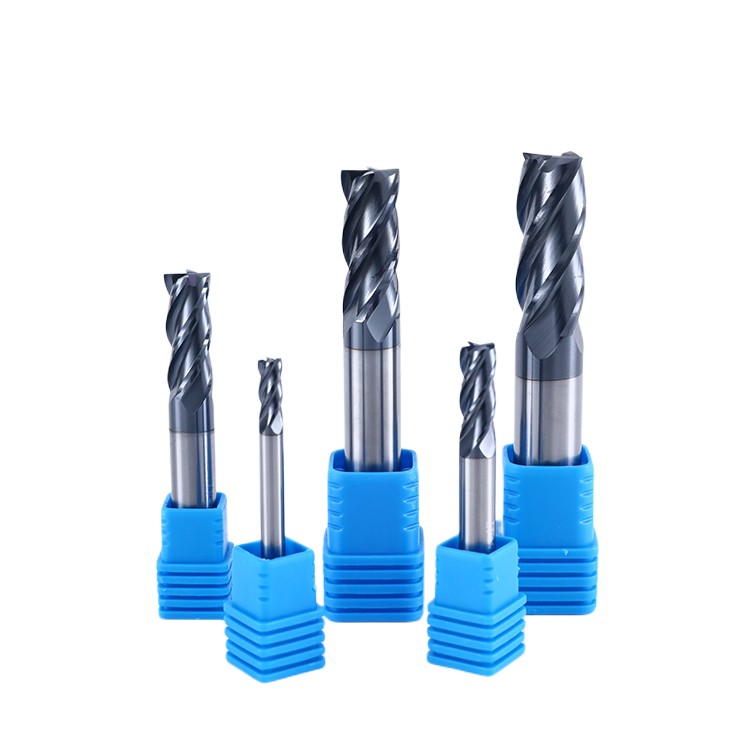 Zhuzhou Century Tool Carbide Square End Mill Bits Coated Flat End Mills ...