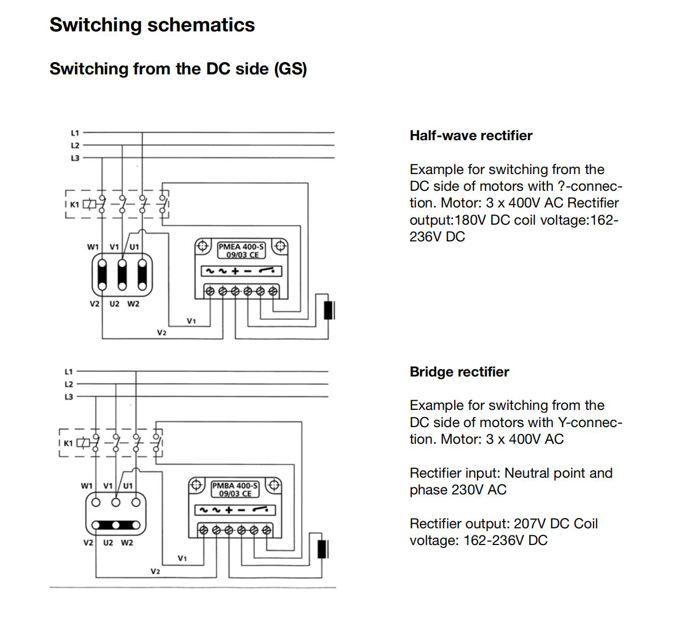 Anzhou PME 400-S Half-wave rectifier PME-400S Output Rectifier Voltage ...