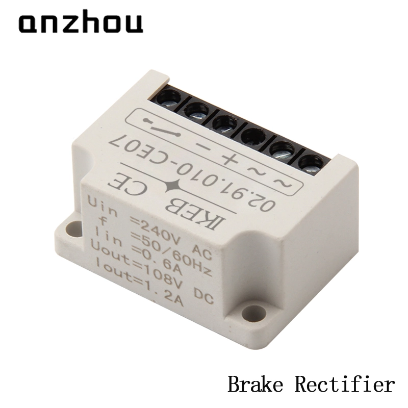 KEB BRAKE 108VDC Half wave rectifier 02.91.010-CE07 Einweggleichrichter ...