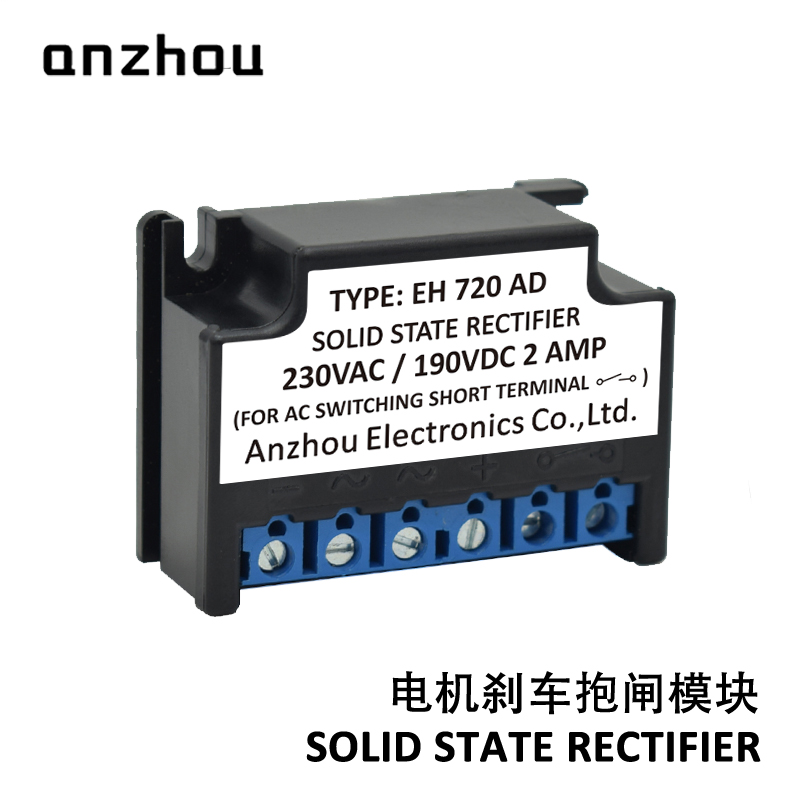 Anzhou Solid State Rectifier Type:EH 720 AD Full-wave Rectifier 230VAC ...