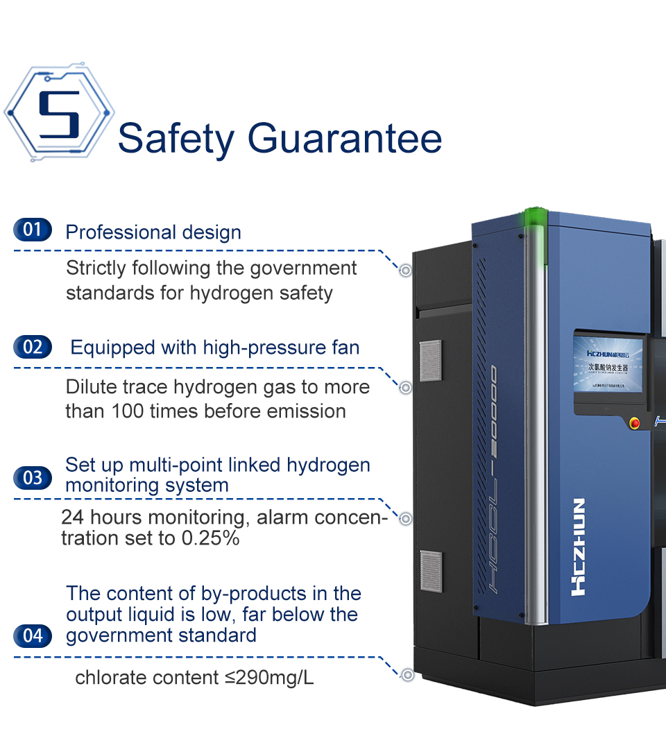 HCZHUN|Large Scale Sodium Hypochlorite Generator-Efficient Chlorine ...