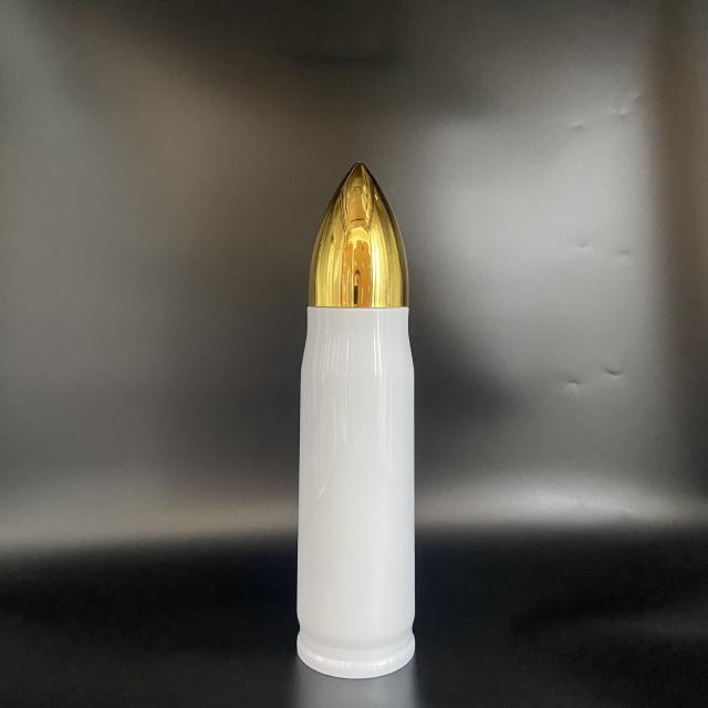 China RTS 500ml/1000ml Stainless Steel Sublimation Bullet Tumbler (25PCS)