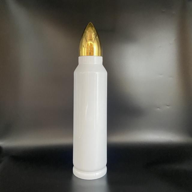 China RTS 500ml/1000ml Stainless Steel Sublimation Bullet Tumbler (25PCS)