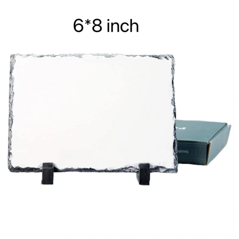 US RTS 6*8inch & 8*8inch Sublimation Slate Rock Stone (20pcs/28pcs)