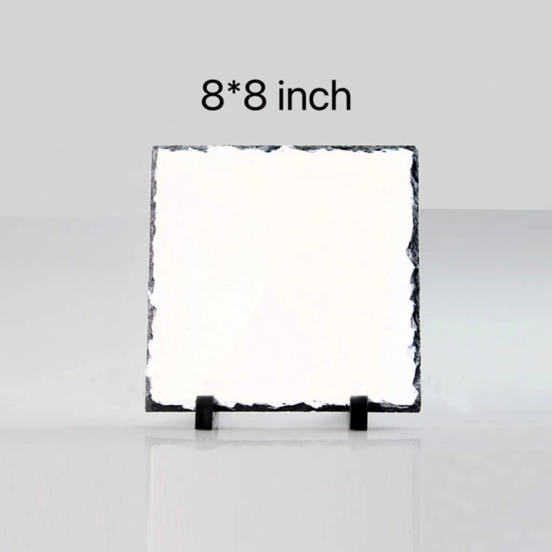 US RTS 6*8inch & 8*8inch Sublimation Slate Rock Stone (20pcs/28pcs)