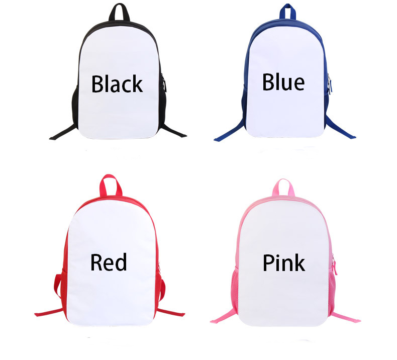 RTS Sublimation Colorful Backpack Free Shipping (10pcs)