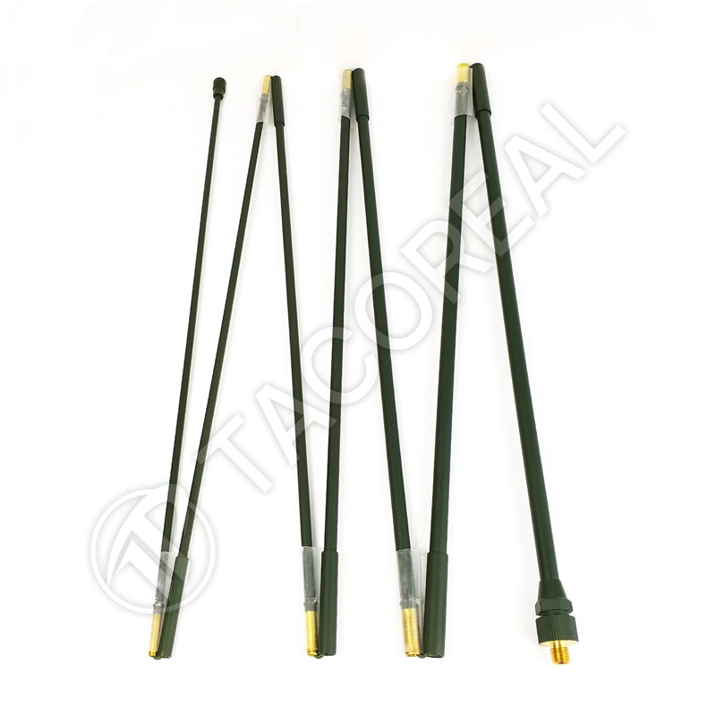 HF Manpack Collapsible Antenna 7 Section Green Color