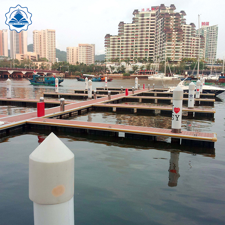 Fixation and Use of Floating dock