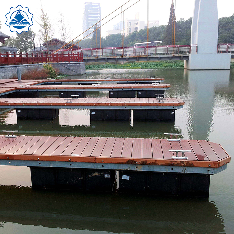 Fixation and Use of Floating dock