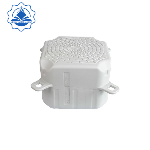 White Jetty Pontoon Cube Floating Dock Modular Pontoon Cube