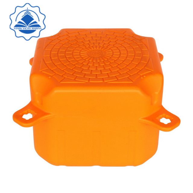Orange Jetty Pontoon Cube Floating Dock Modular Pontoon Cube