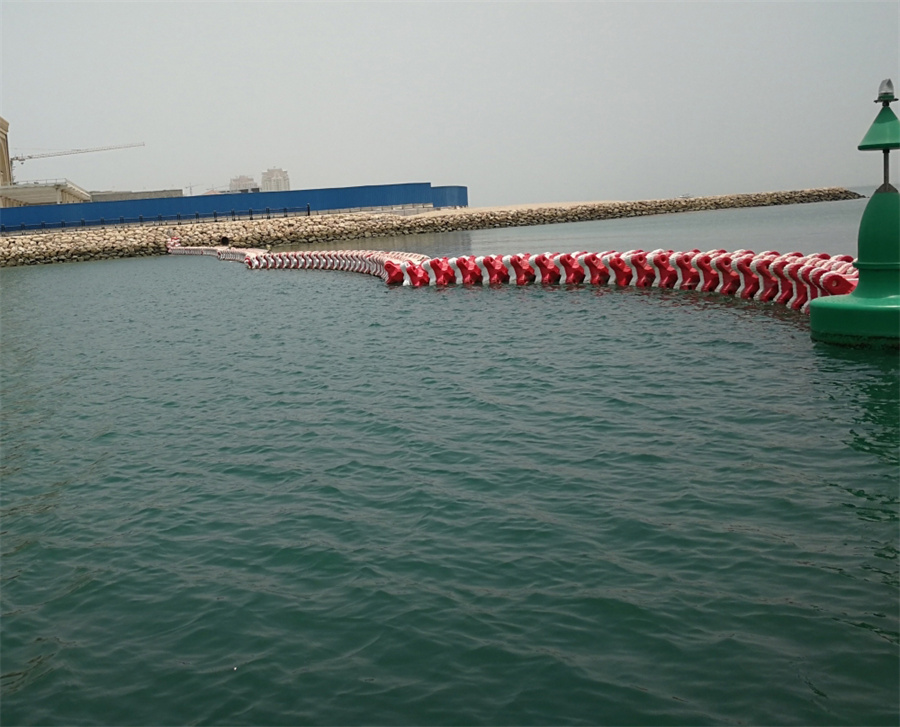 Floating Breakwater Project in Qatar
