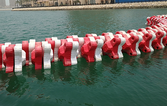 Floating Breakwater Project in Qatar