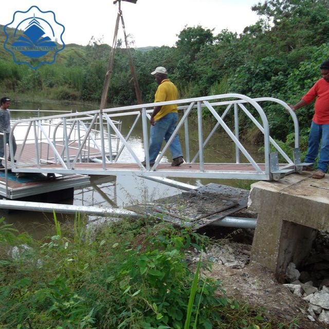 Galvanized Steel Floating Bridge