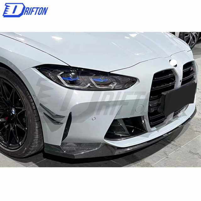 MP Style Dry Carbon Fiber Front Lip For BMW G80 M3 G82 M4 2020-2024