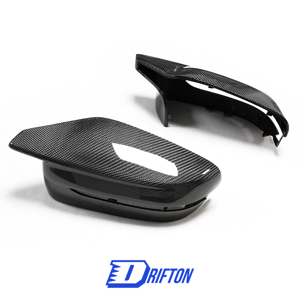 ABS + Carbon Fiber Mirror Cover For BMW G80 M3 G82 M4 2020-2024