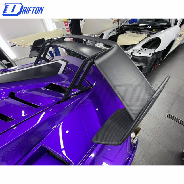 Dry Carbon Fiber Rear Spoiler For Lamborghini Huracan STO