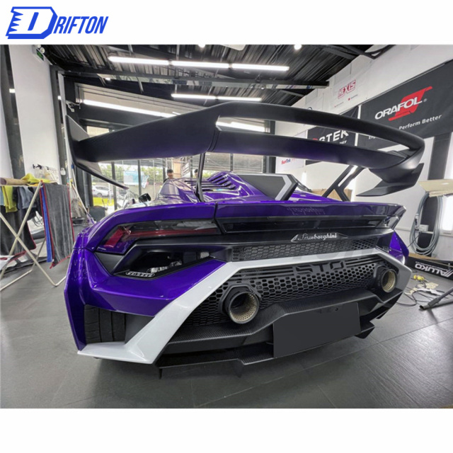 Dry Carbon Fiber Rear Spoiler For Lamborghini Huracan STO