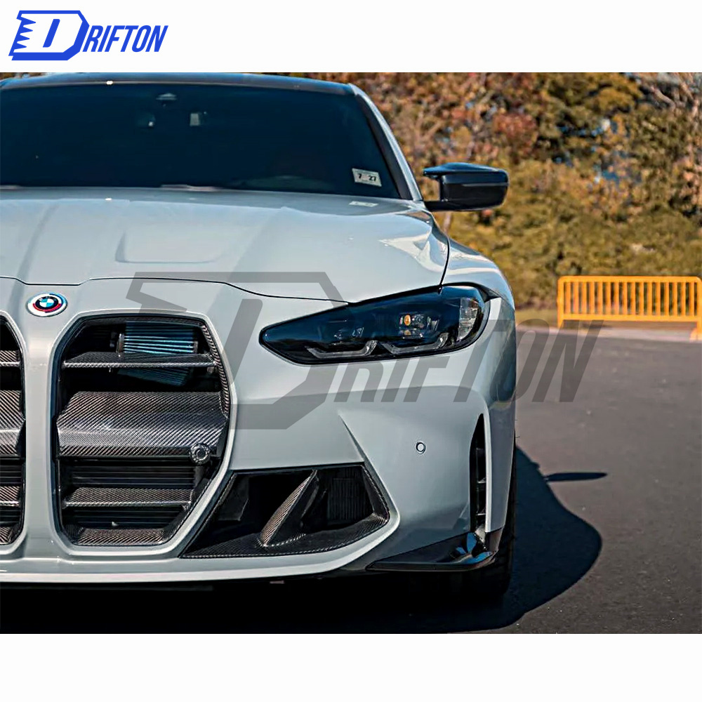 ST Style Dry Carbon Fiber Front Grille For BMW G80 M3 G82 M4 2020-2021