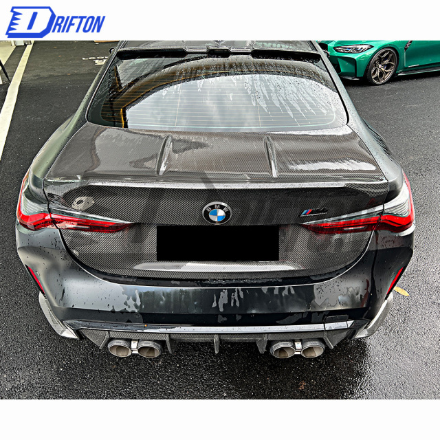 CSL Style Dry Carbon Fiber Roof Spoiler For BMW G82 M4 2020-2024