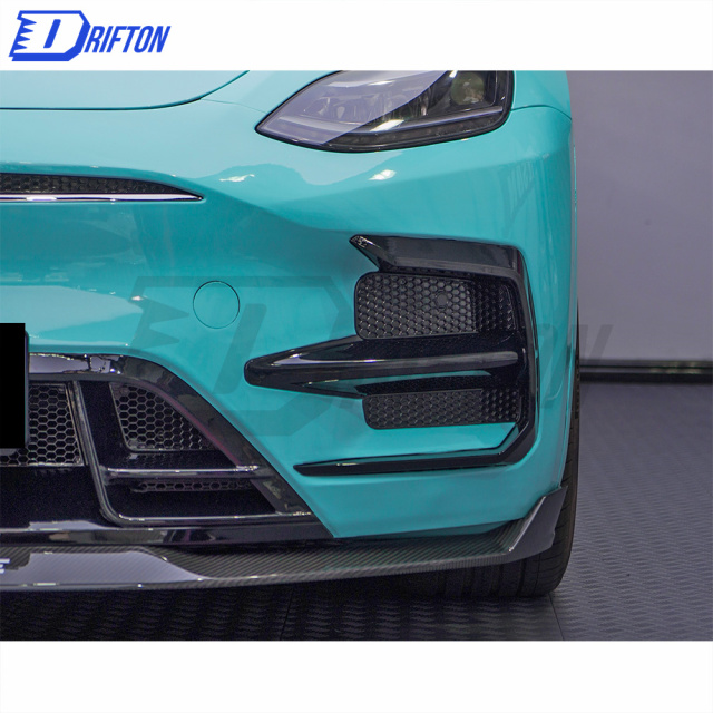 SD Style PP Front Bumper With Glass Fiber Front Lip For Tesla Model Y ...