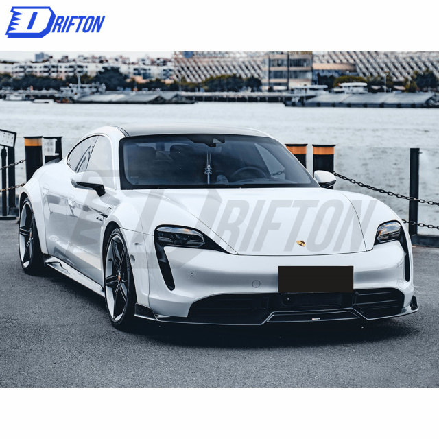CMST Style Carbon Fiber Fender Trims For Porsche Taycan Turbo 2019-2020