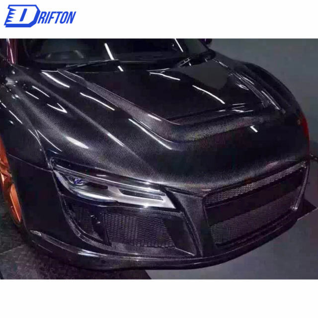 PPI Style Carbon Fiber Hood For Audi R8 2010-2015,