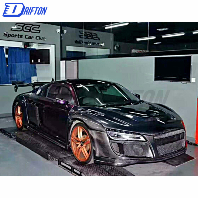 PPI Style Half Carbon Fiber Body Kit For Audi R8 2007-2015