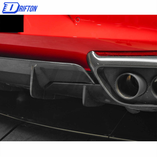 OEM Style Dry Carbon Fiber Rear Diffuser For Ferrari 812 Superfast GTS ...