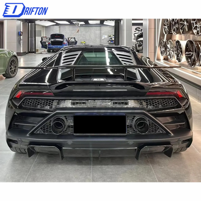 Dry Forged Carbon Fiber Spoiler For Lamborghini Huracan EVO 2014-2018