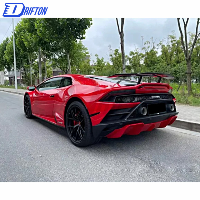 Dry Forged Carbon Fiber Spoiler For Lamborghini Huracan EVO 2014-2018