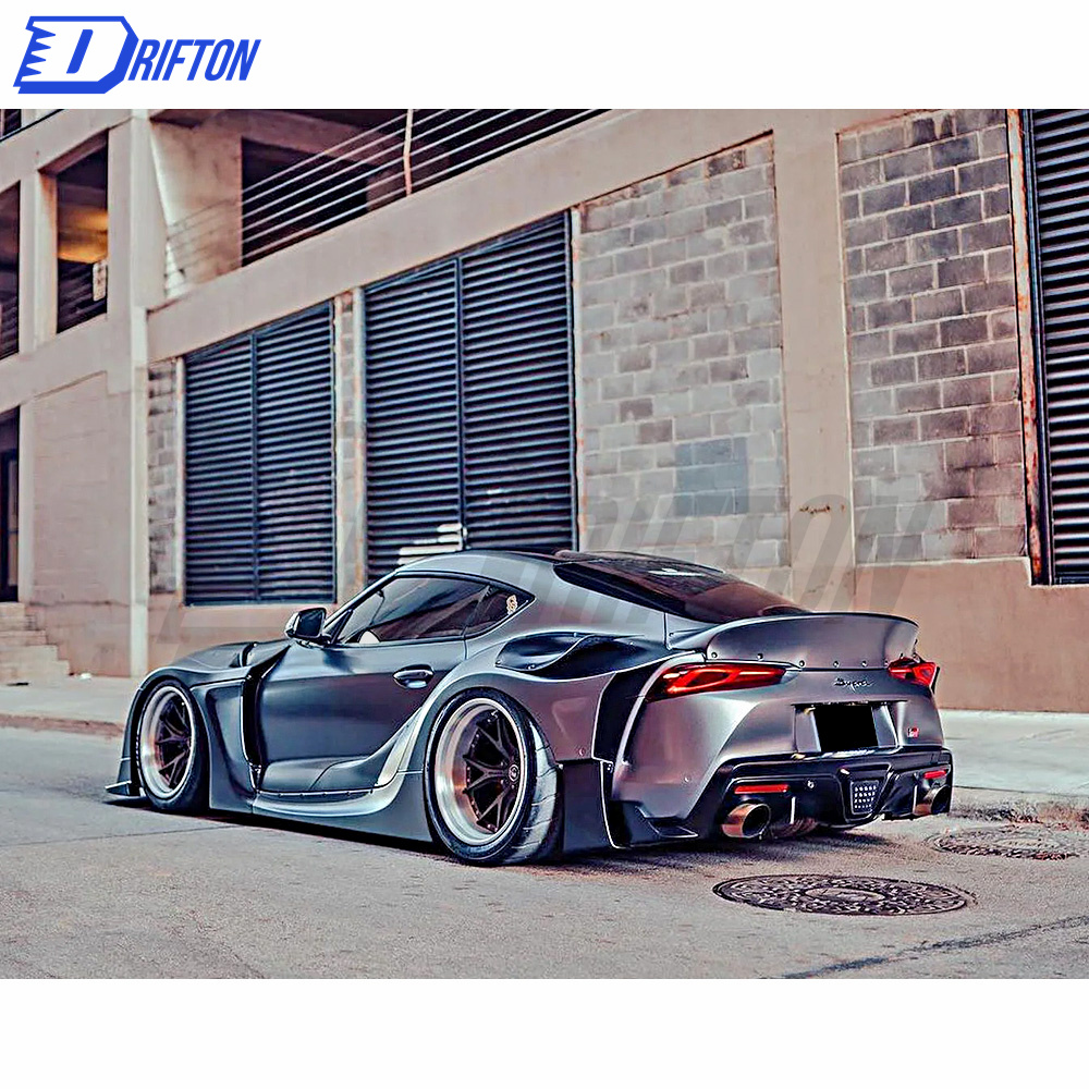 Rocket Bunny Style Glass Fiber Wide Body Kit For Toyota Supra MK5 A90 ...