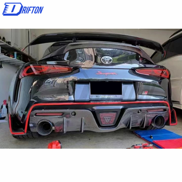Aimgain Style Forged Carbon Fiber Rear Diffuser For Toyota Supra MK5 ...