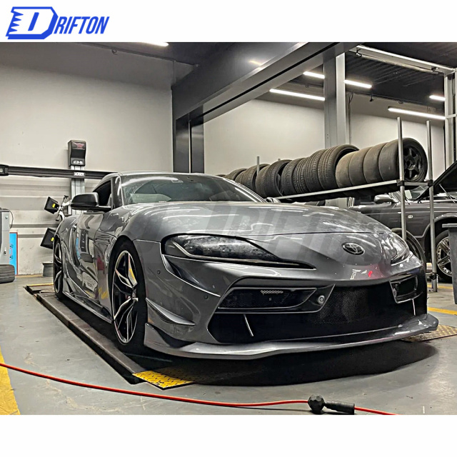 INGS Style Glass Fiber Front Bumper For Toyota Supra MK5 A90 A91 GR ...