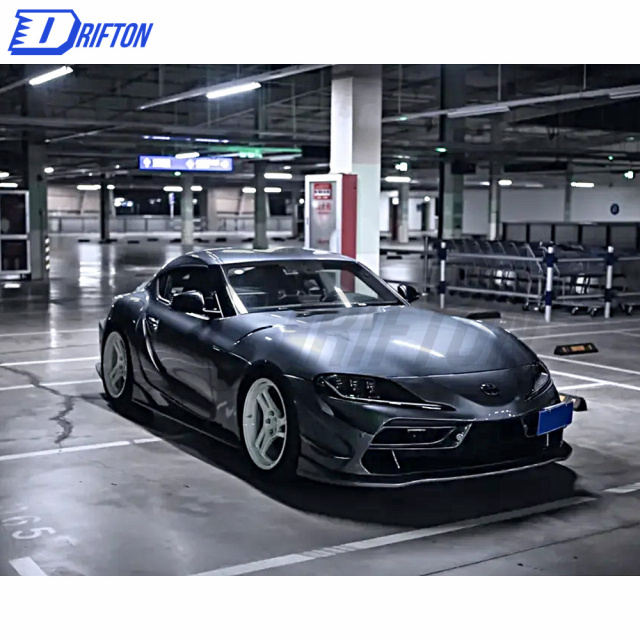 INGS Style Glass Fiber Front Bumper For Toyota Supra MK5 A90 A91 GR ...