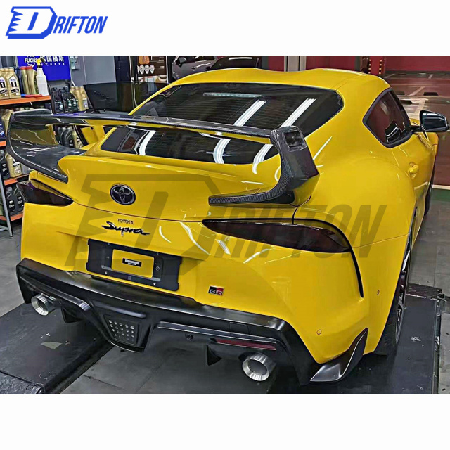 Street Hunter Style Carbon Fiber Rear Spoiler GT Wing For Toyota Supra ...