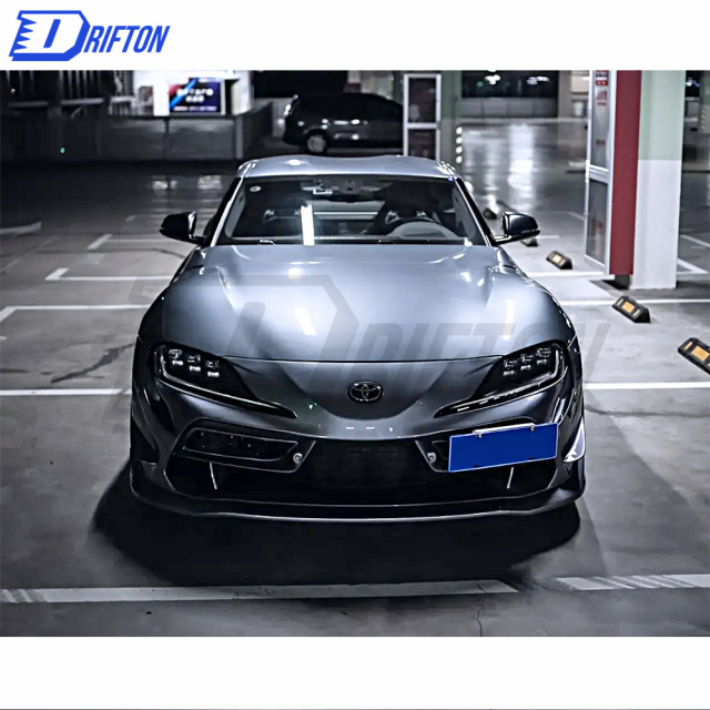 INGS Style Glass Fiber Front Bumper For Toyota Supra MK5 A90 A91 GR ...