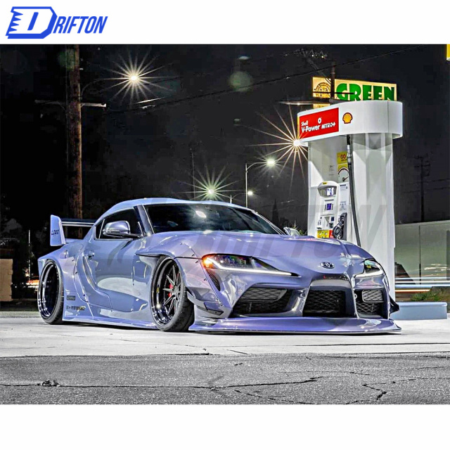 LB Style Glass Fiber Wide Body Kit For Toyota Supra MK5 A90 A91 GR 2019 ...
