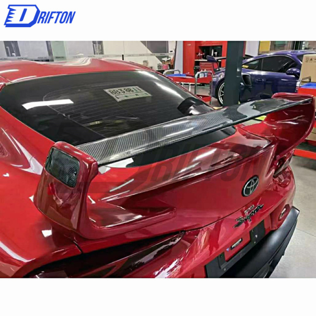 Street Hunter Style Carbon Fiber Rear Spoiler GT Wing For Toyota Supra ...