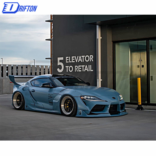 Rocket Bunny Style Glass Fiber Wide Body Kit For Toyota Supra MK5 A90 ...