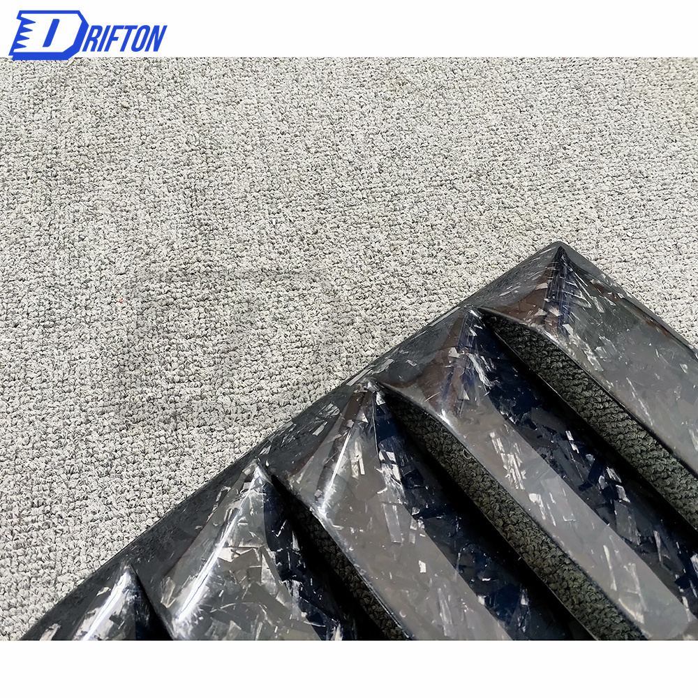 Top Secret Style Forged Carbon Fiebr Side Window Louver For Nissan R35 ...