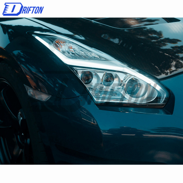Front Bumper Headlight For Nissan R35 GTR 2008-2019