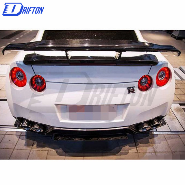 Varis Style Carbon Fiber Spoiler For Nissan R35 GTR 2008-2016