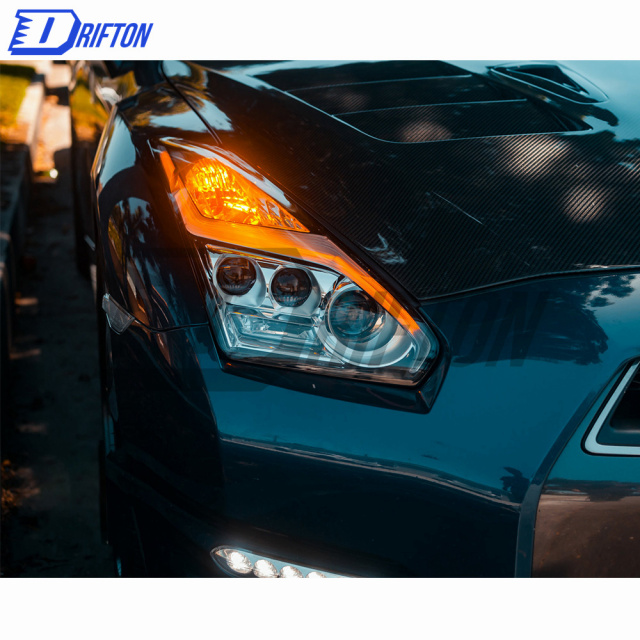 Front Bumper Headlight For Nissan R35 GTR 2008-2019