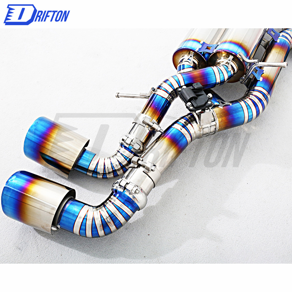 Titanium Valvetronic Muffler System For Nissan R35 GTR 2008-2016