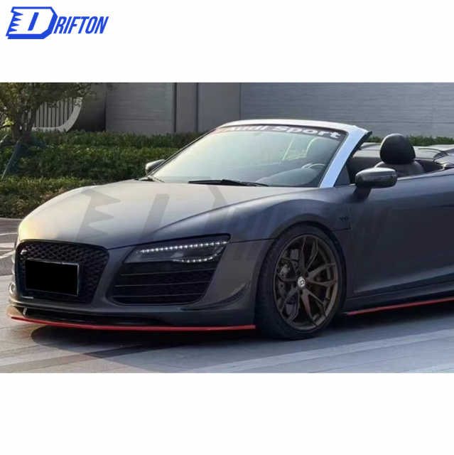 Maxton Style Carbon Fiber Front Lip For Audi R8 2007-2015