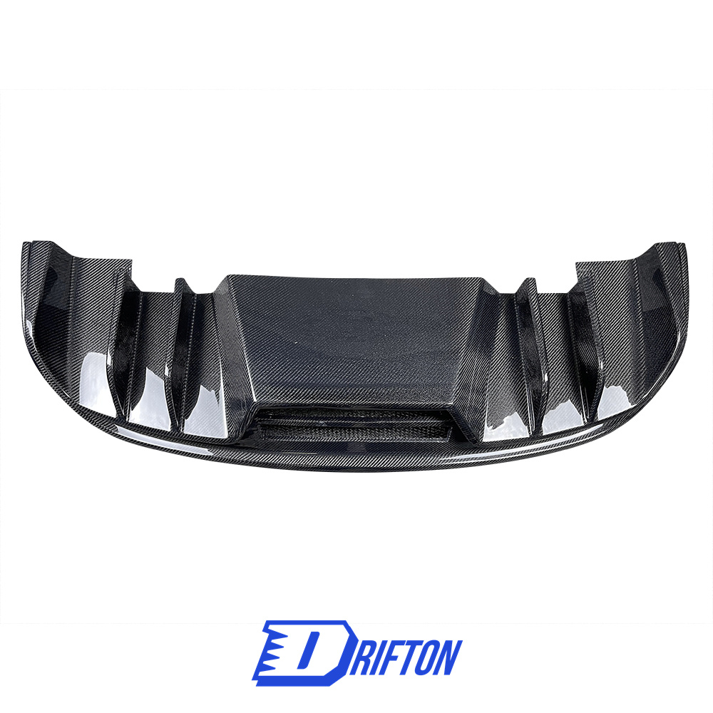 PD Style Carbon Fiber Rear Diffuser For Audi R8 2007-2015