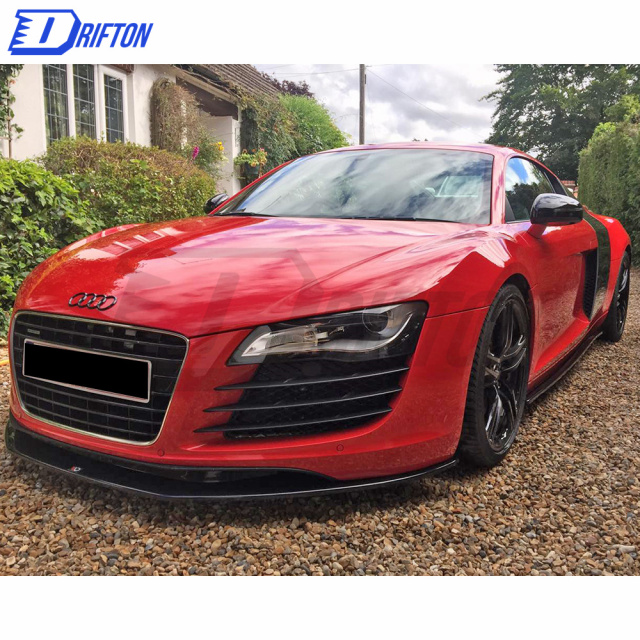 Maxton Style Carbon Fiber Front Lip For Audi R8 2007-2015