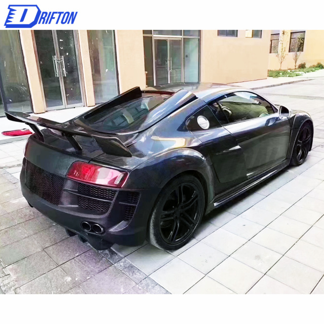 Carbon Fiber Roof Frame U Shape Scoop For Audi R8 2007-2015